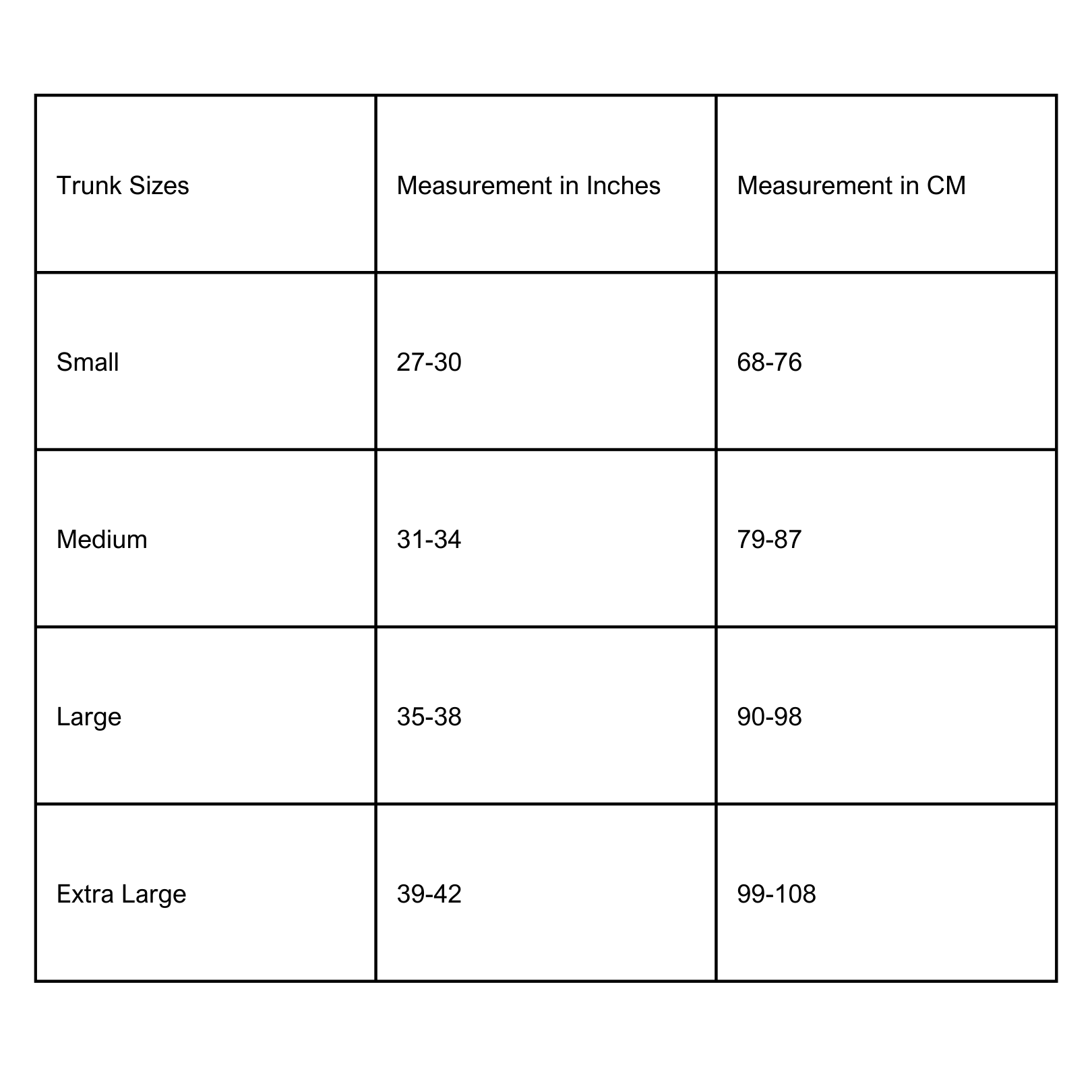 Sizing Guide – Vision Attire